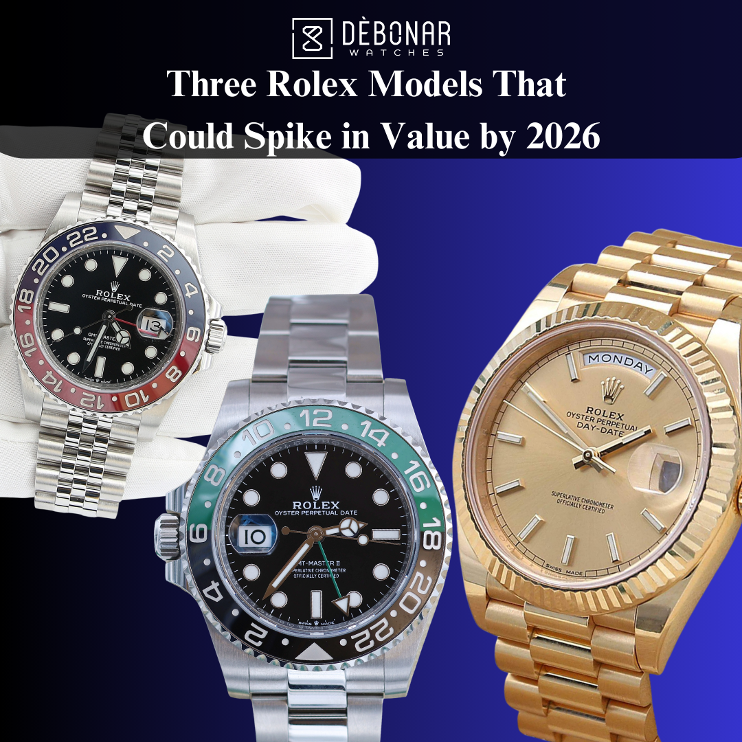 Three Rolex Models That Could Spike in Value by 2026 – Debonar Watches ...