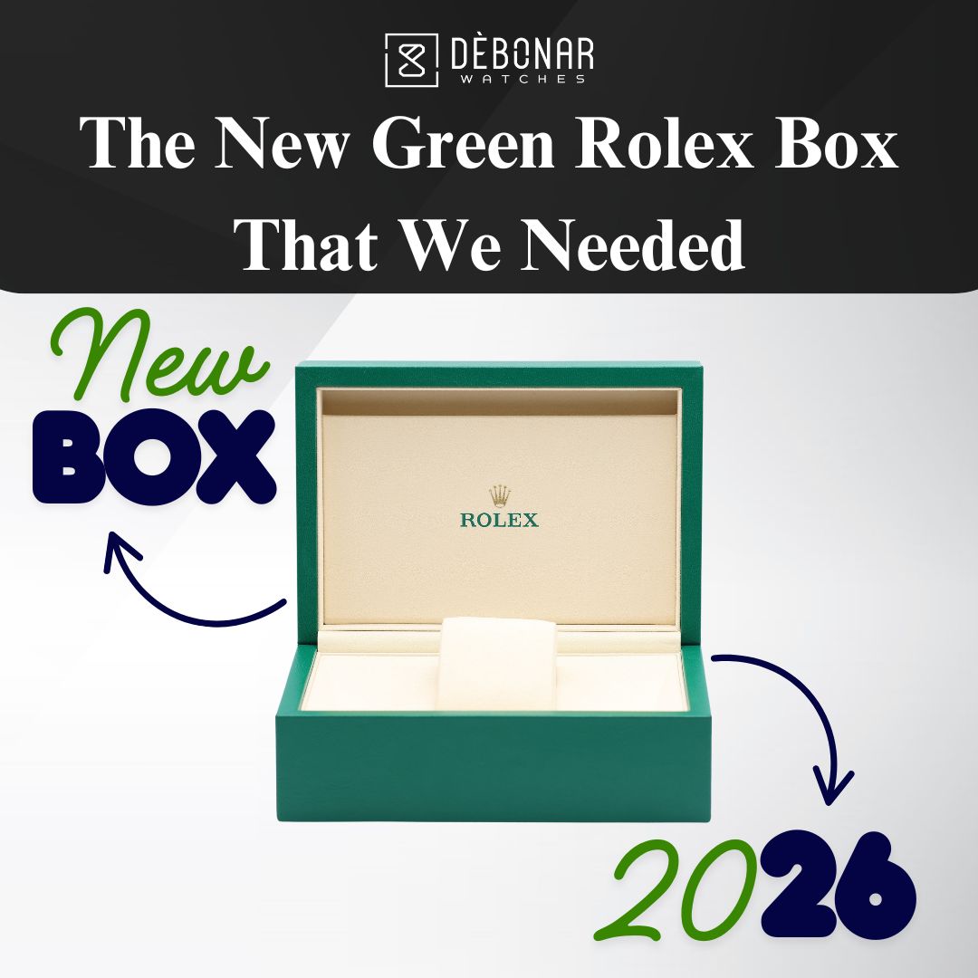 The New Green Rolex Box That We Needed – Debonar Watches Sp. z o.o