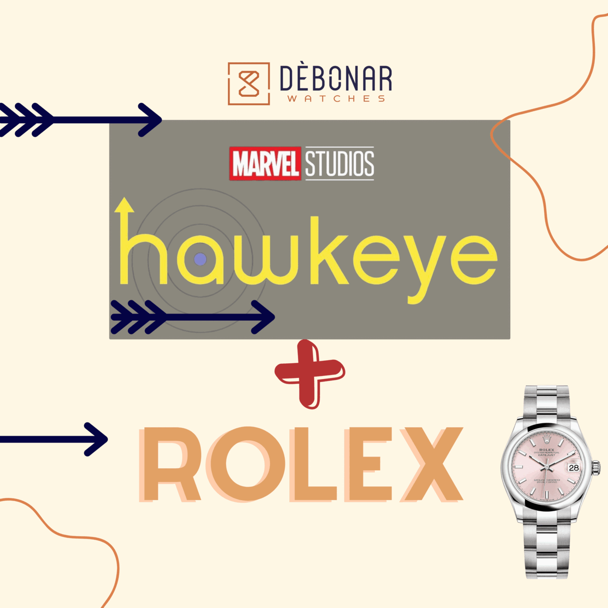 An Hawkeye and his watch (Rolex, of course...) – Debonar Watches Sp. z o.o