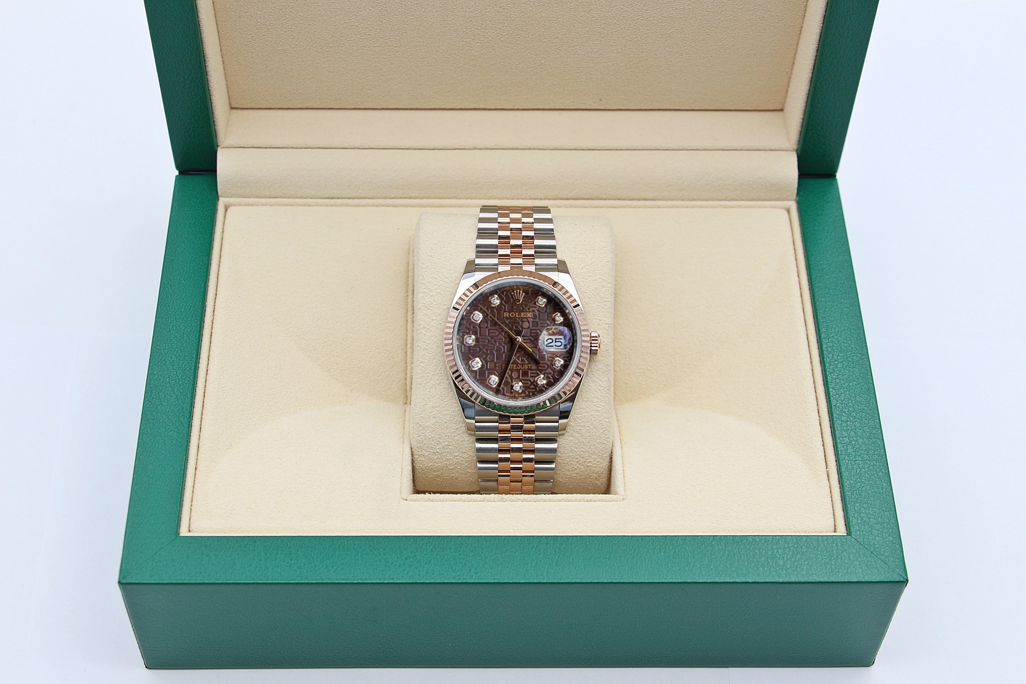 Rolex Datejust ref. 126231 - Chocolate Dial - Full Set – Debonar ...