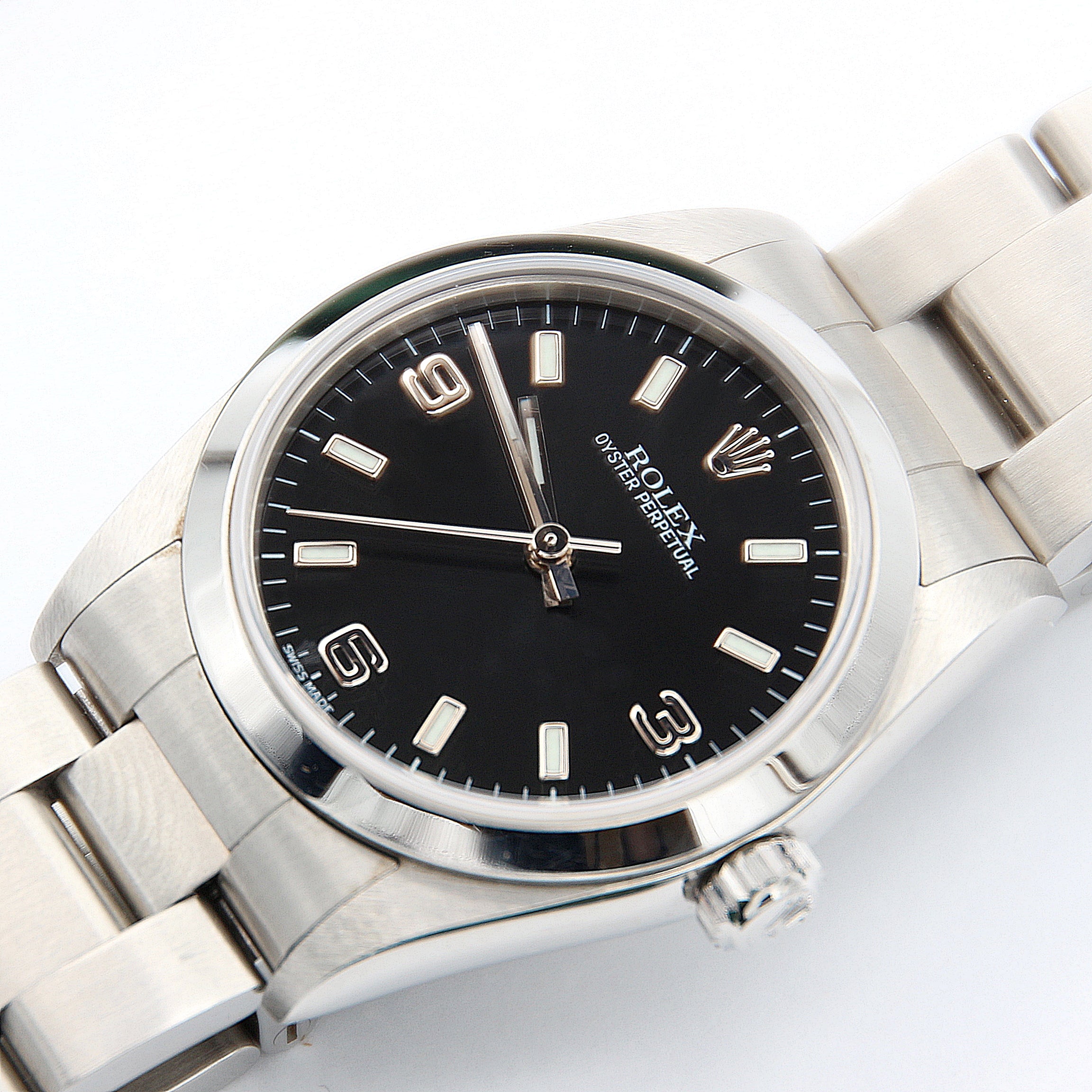 Buy Online Rolex Oyster Perpetual Ref. 67480 - Black dial - Full Set ...