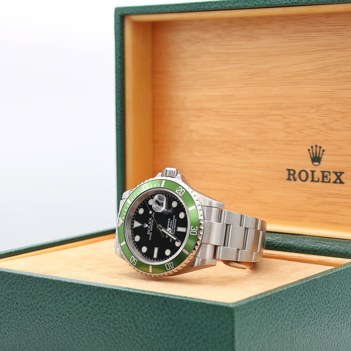 Buy Watch Rolex Submariner ref. 16610LV - Fat Four Serial Y – Debonar ...
