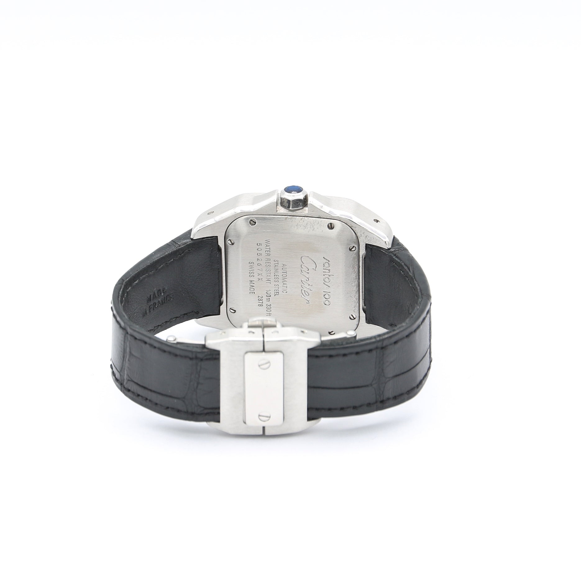 Buy Watch Cartier Santos 100 Midsize ref. 2878 - Full Set (As New ...