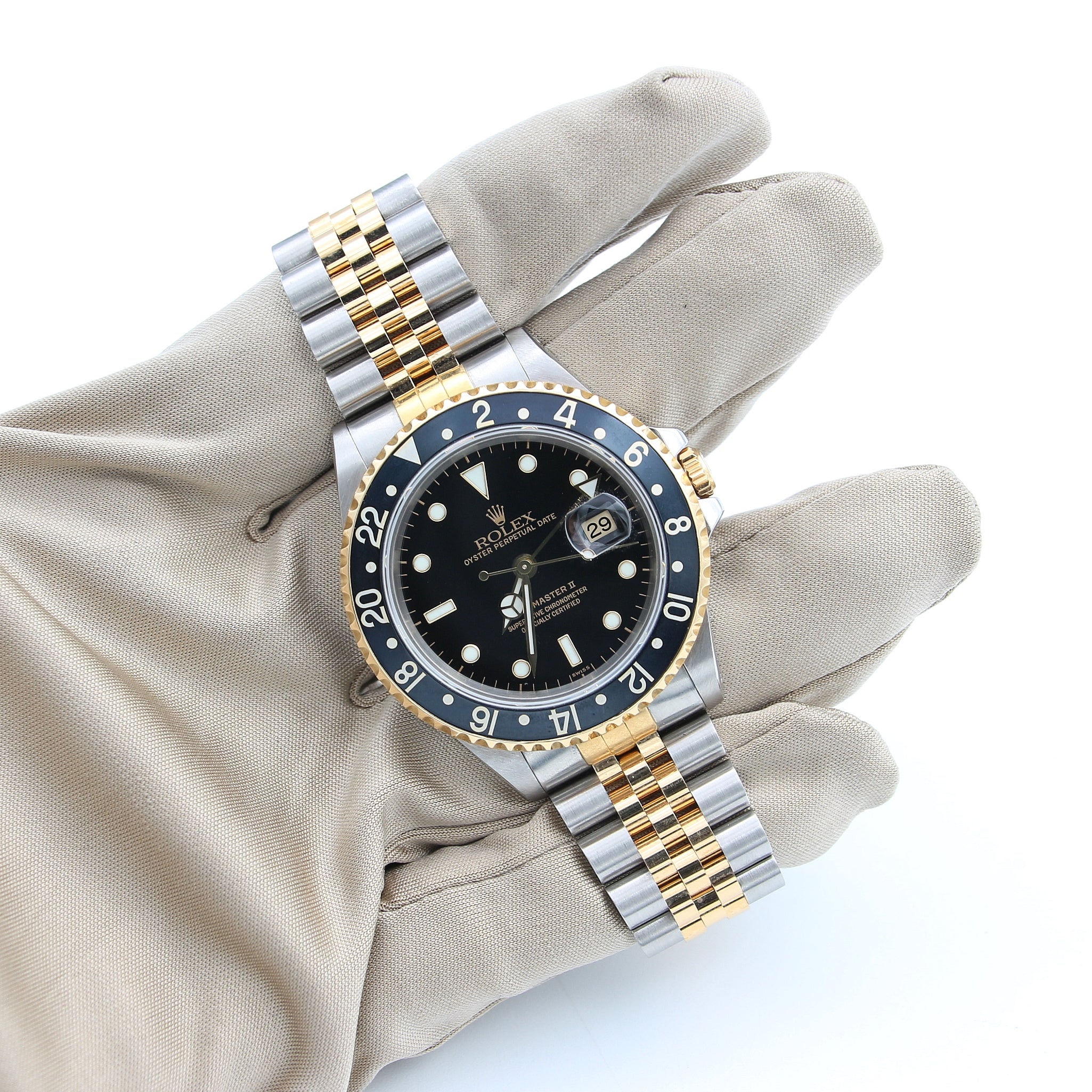 Rolex GMT-Master II ref. 16713 Jubilee bracelet – Debonar Watches Sp. z o.o