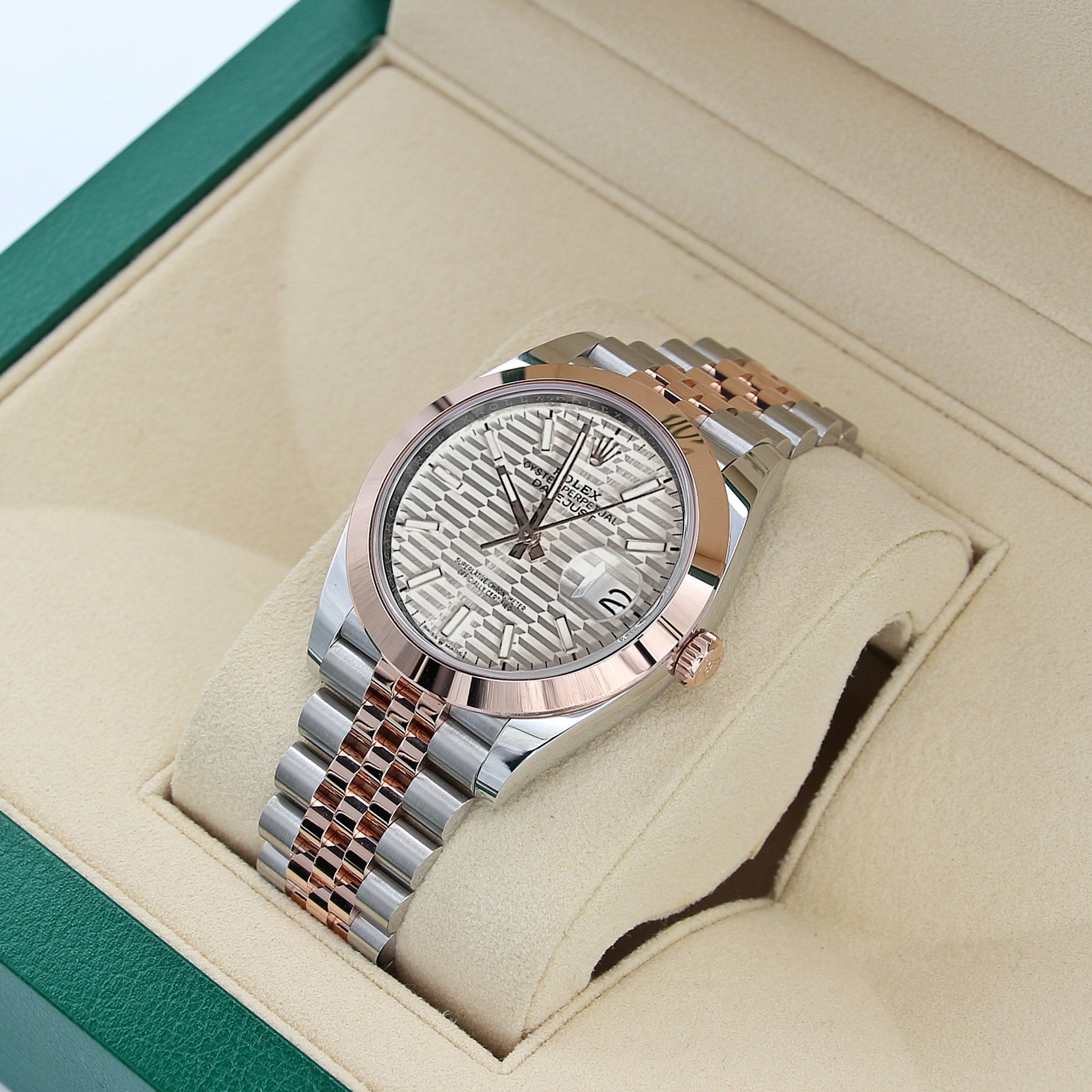 Buy Online Watch Rolex Datejust 126301 Silver Motif Dial – Debonar ...