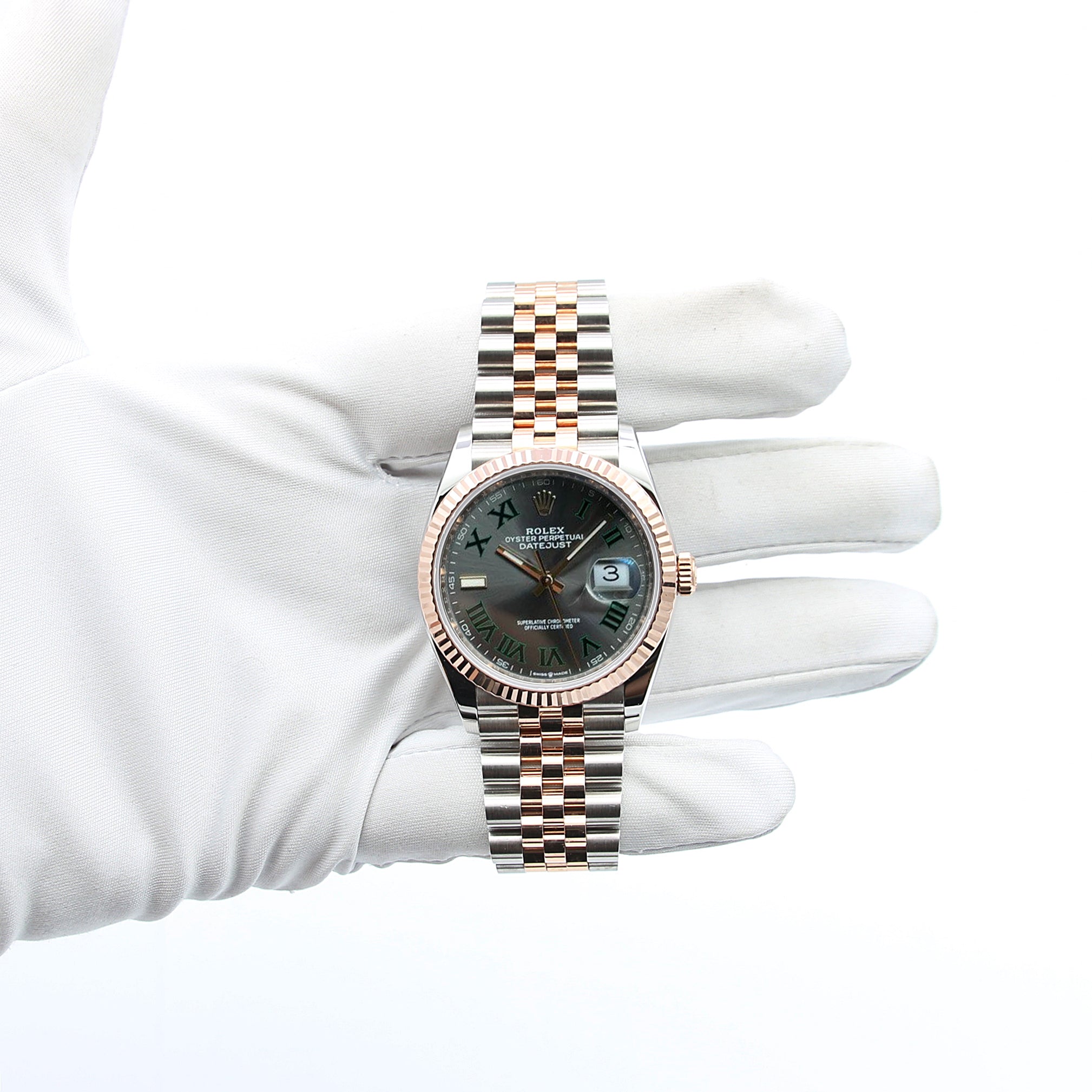 Rolex Datejust ref. 126231 - Wimbledon Dial - Full Set – Debonar ...