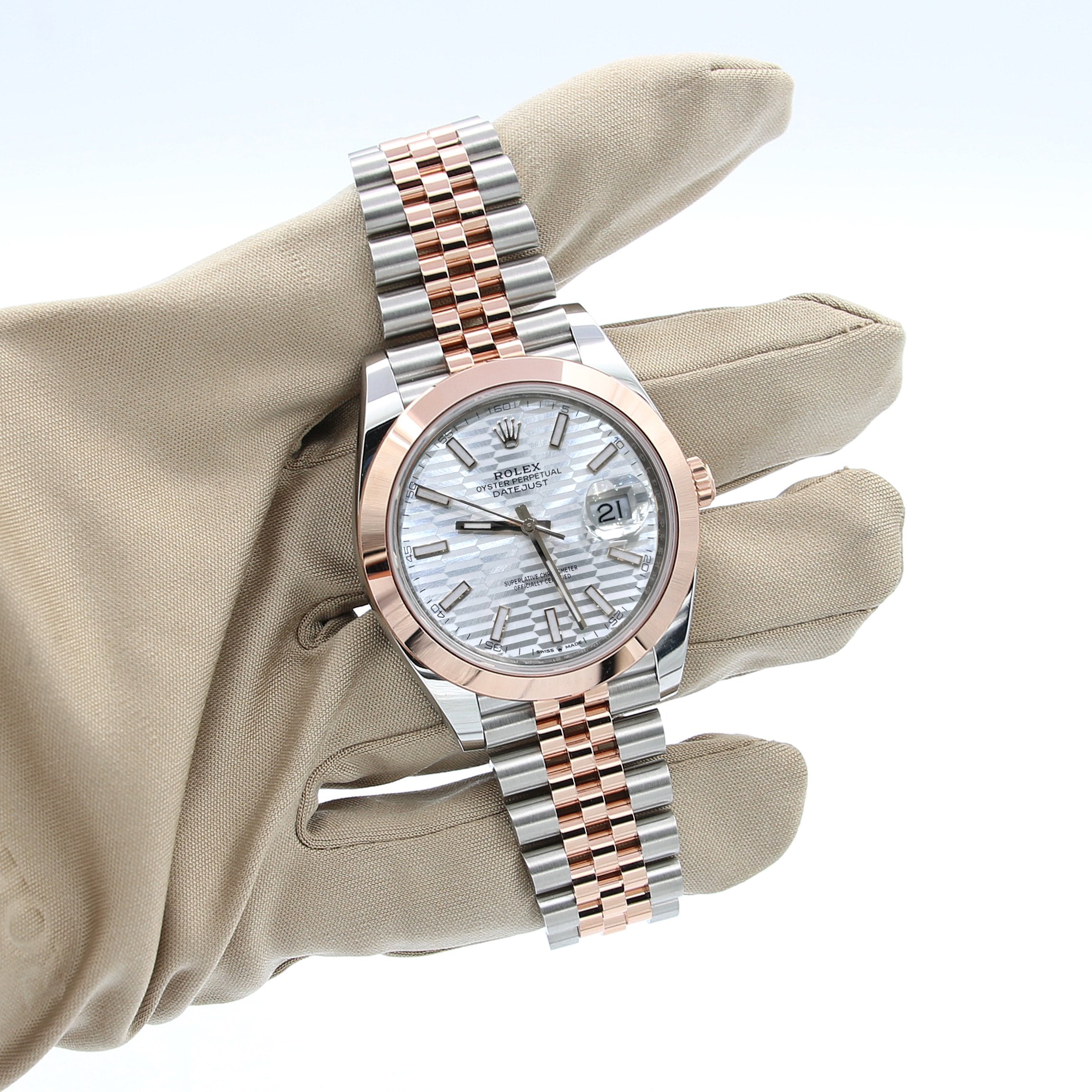 Buy Online Watch Rolex Datejust 126301 Silver Motif Dial – Debonar ...