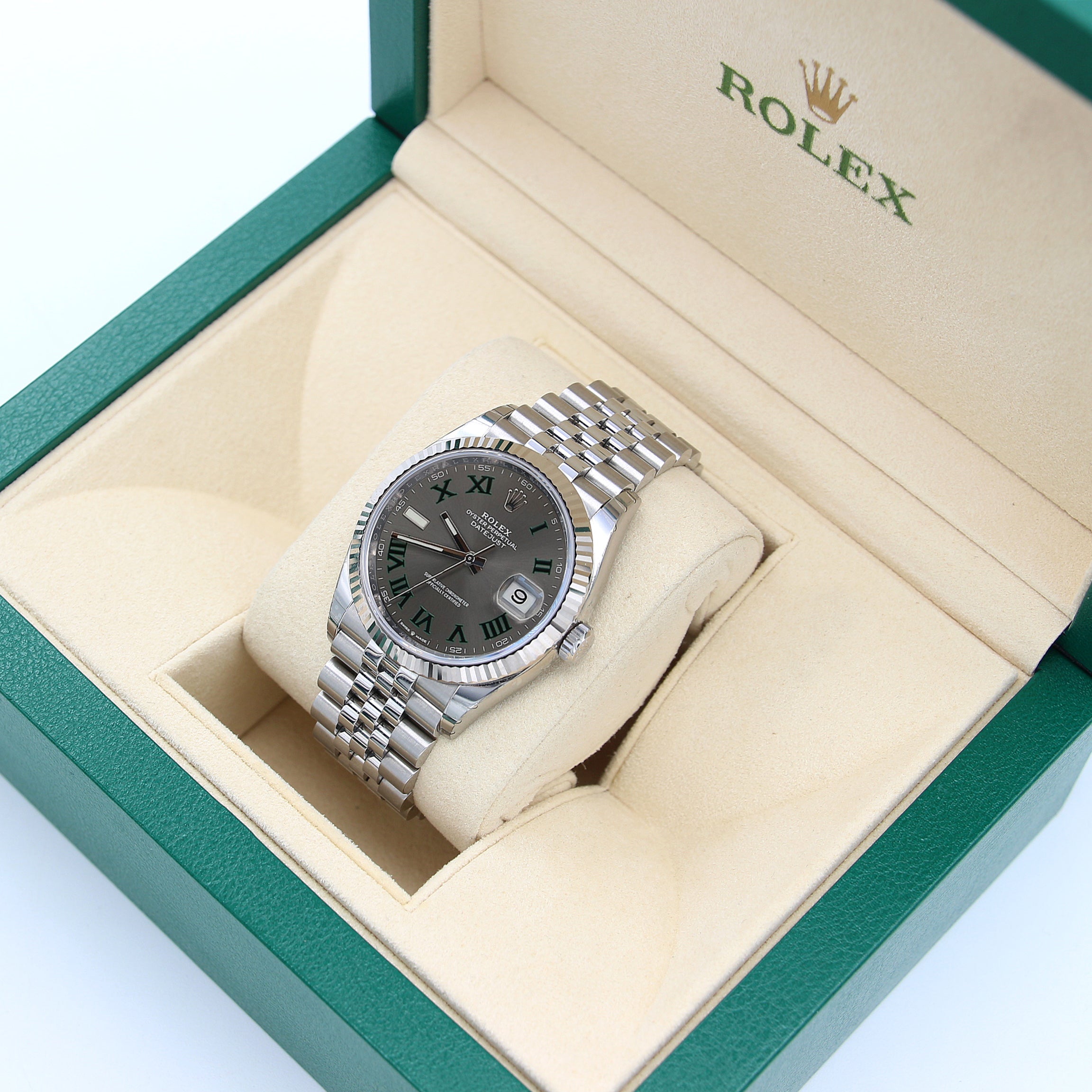 Buy Watch Rolex Datejust ref. 126234 Wimbledon Dial - Full Set ...