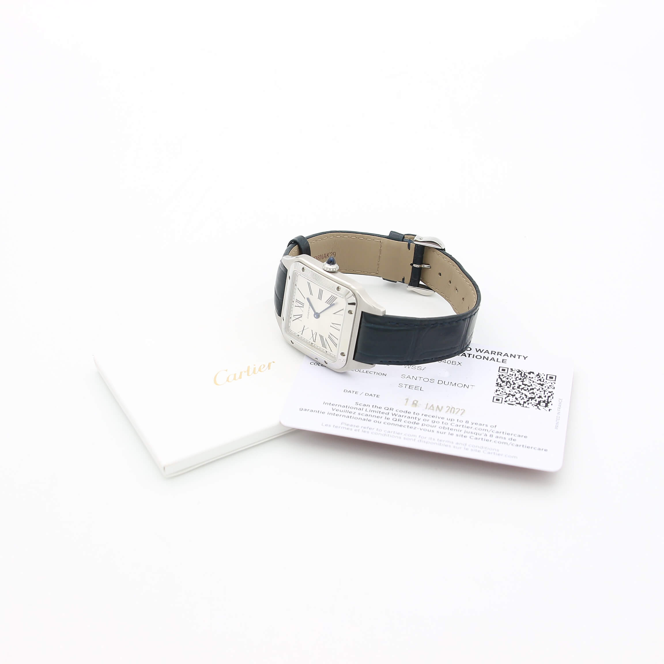 Buy Online Cartier Santos Dumont WSSA0022 Full Set – Debonar Watches Sp ...