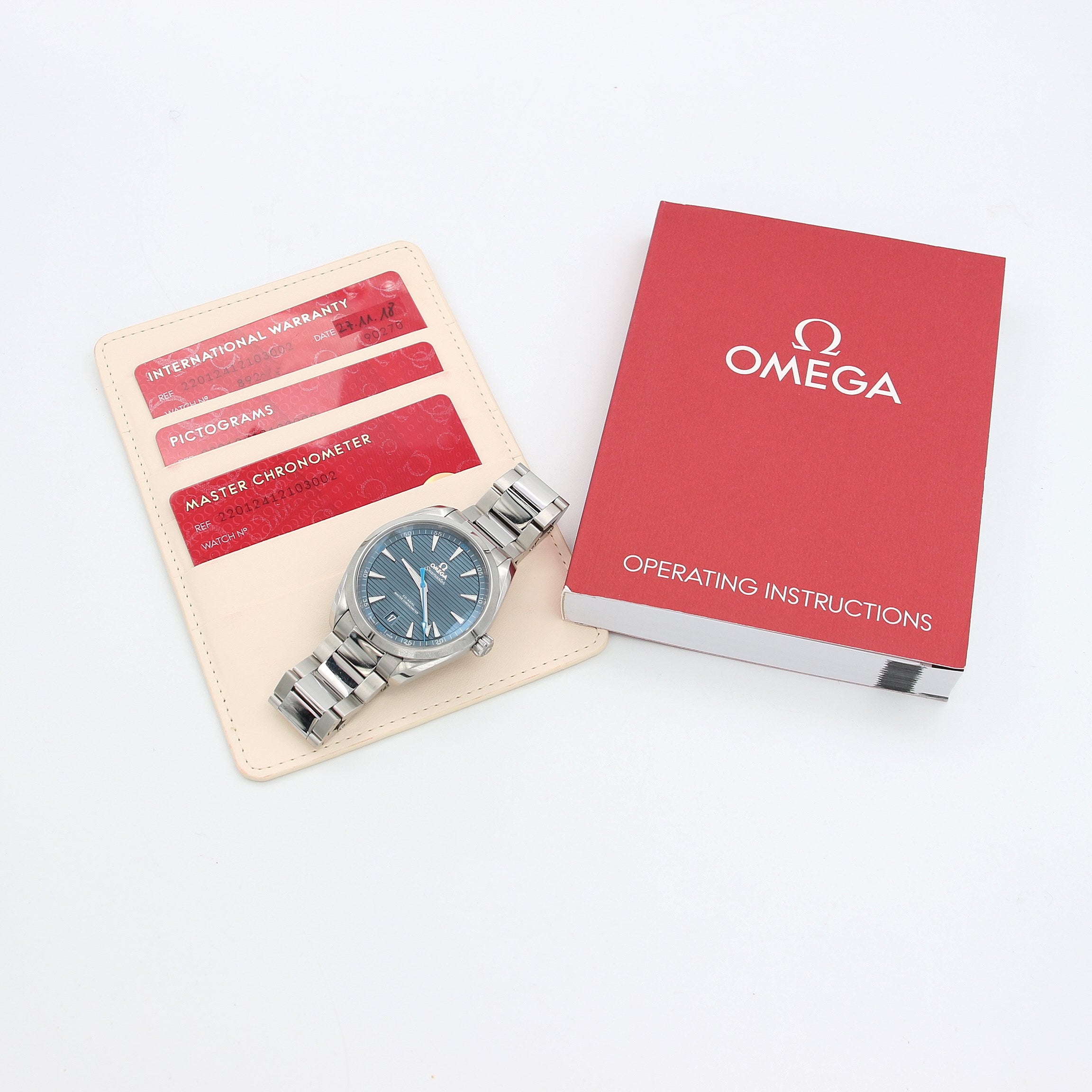 Omega Seamaster Aqua Terra 150M Co‑Axial ref. 220.12.41.21.03.002 - Fu ...