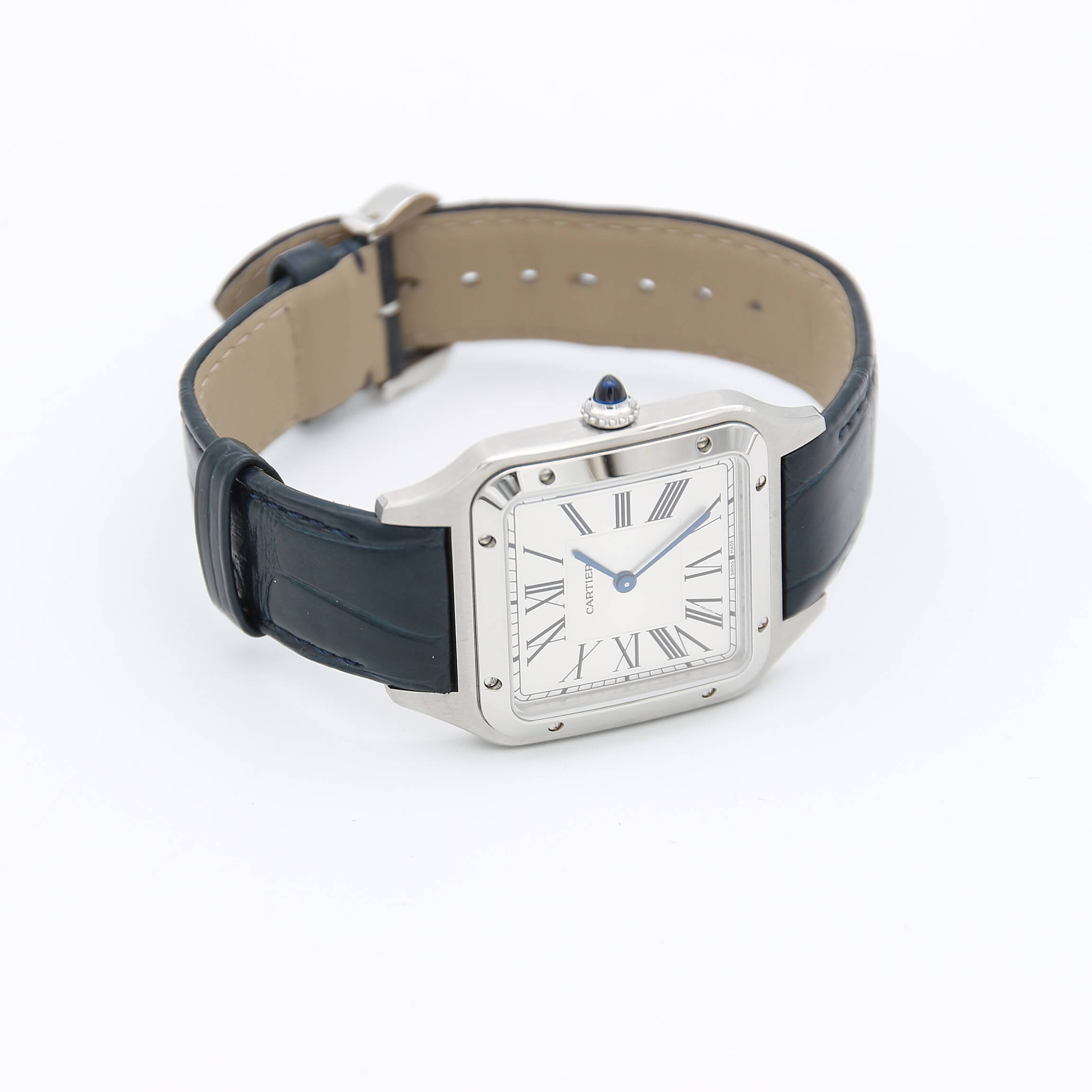 Buy Online Cartier Santos Dumont WSSA0022 Full Set – Debonar Watches Sp ...