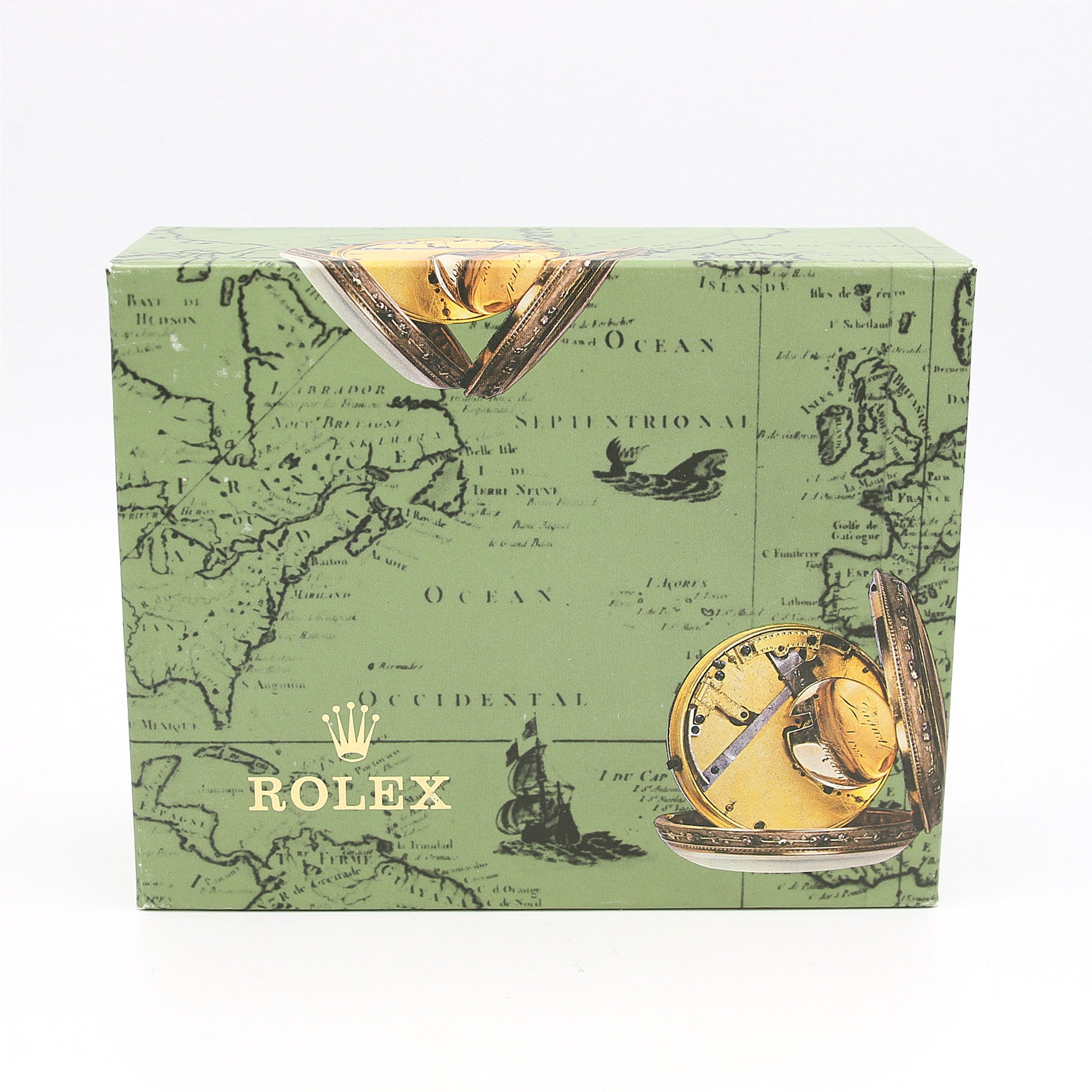Buy online Rolex Watch Box | Vintage Box Men Dark Green 11.00.01 ...