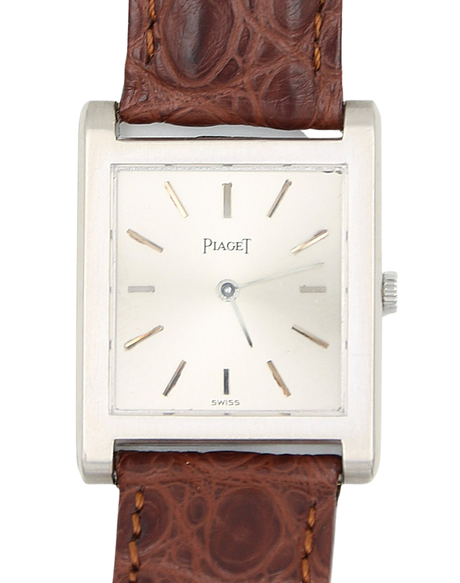 Buy Watch Piaget Tank ref. 908 18K White Gold – Debonar Watches Sp. z o.o